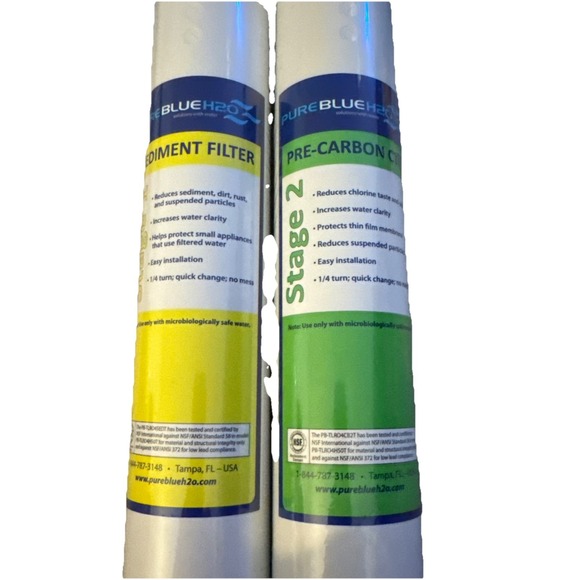 Dining | Pure Blue H2 Reverse Osmosis Filters Stage 1 Sediment 2 ...